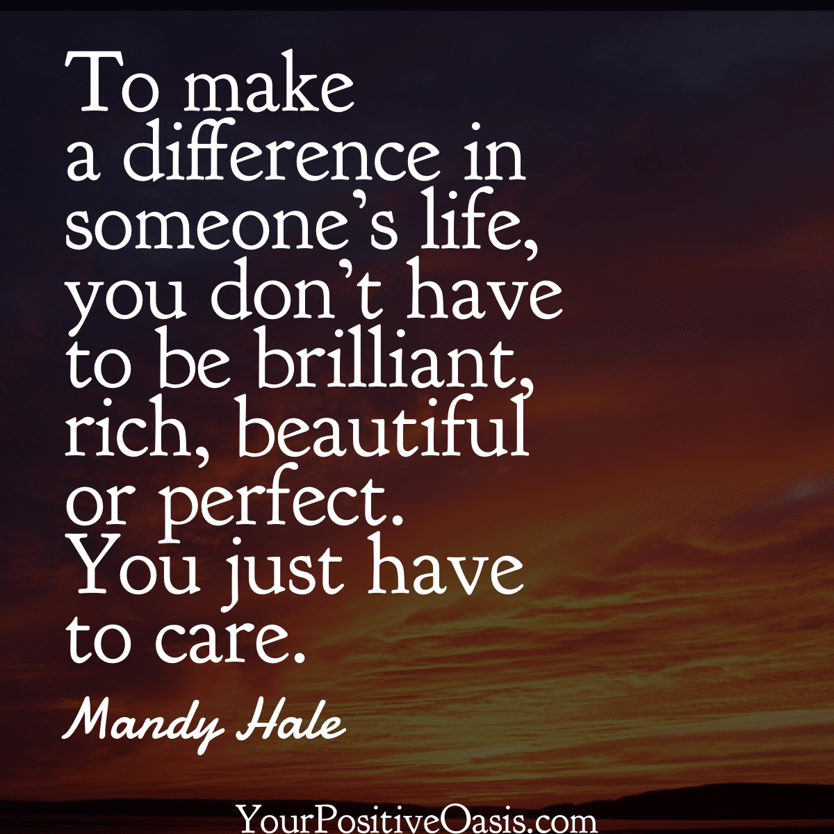 Best Quotes About Making A Difference